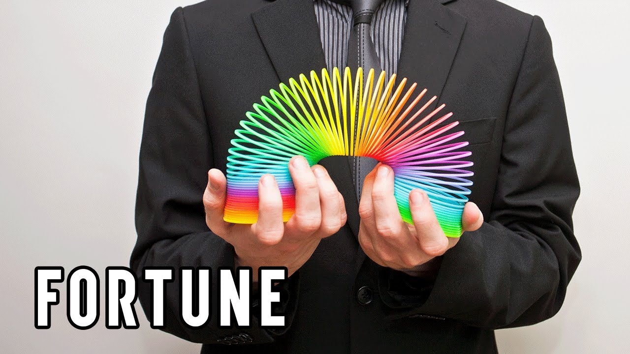 It's National Slinky Day! I Fortune - YouTube