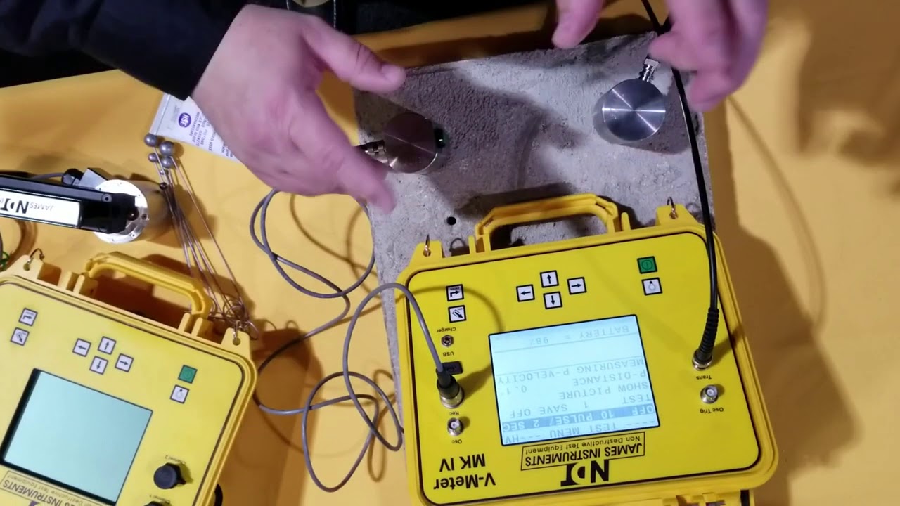 Ultrasonic Test - NDT James Instrument - YouTube