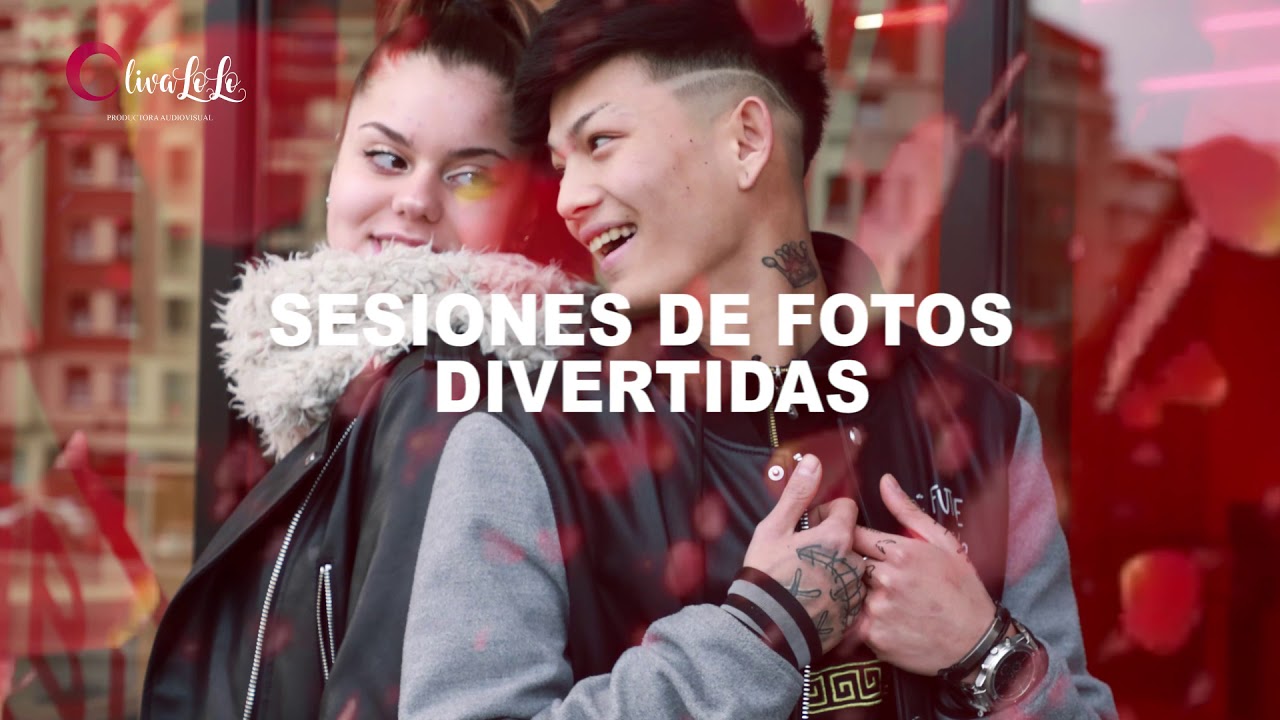 Sesión de fotos regalo para San Valentín - YouTube