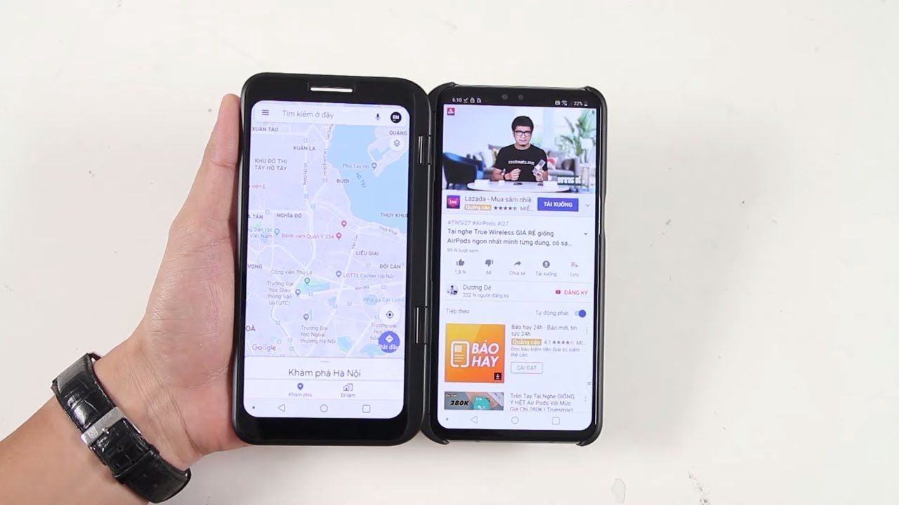 Điện thoại 2 màn hình Snap 855 RẺ NHẤT THẾ GIỚI, bằng 1/10 giá Galaxy ...
