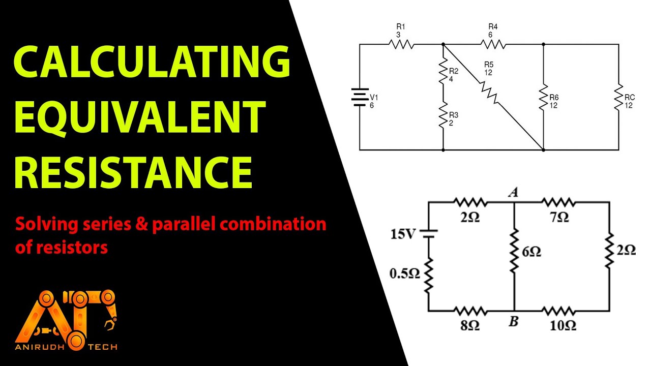 Calculating equivalent resistance - YouTube