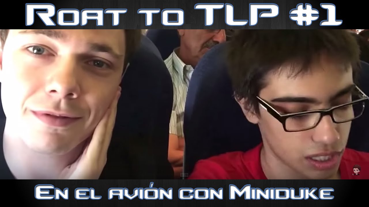 Road to TLP - En el avión con Miniduke de camino a Tenerife! - YouTube