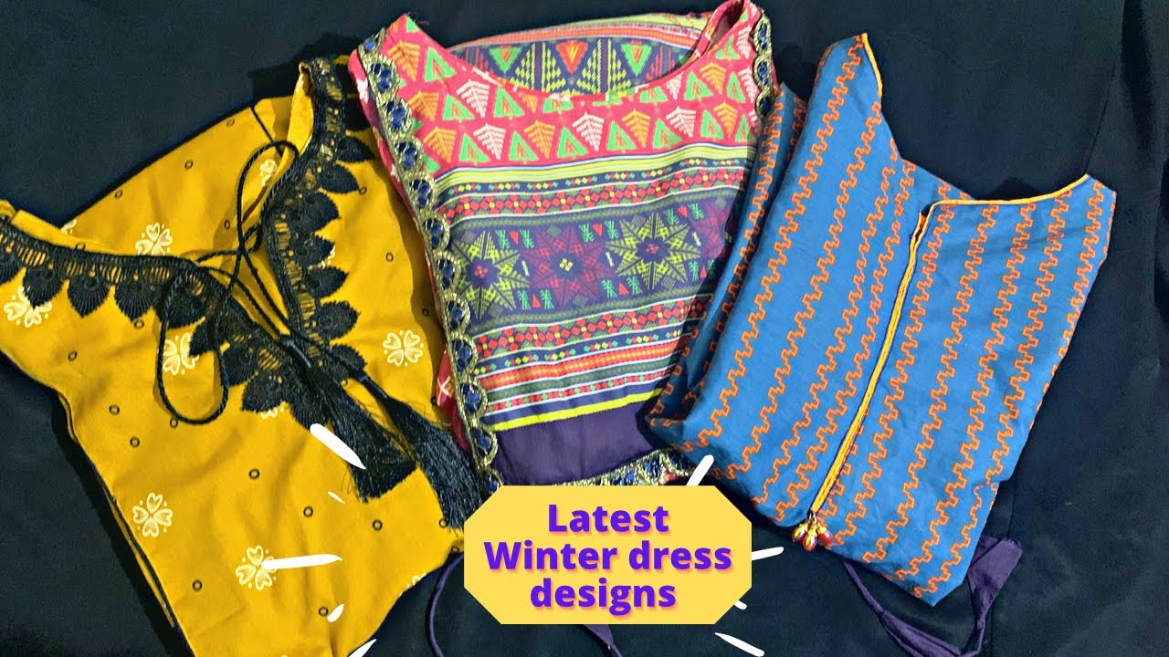 winter dress design ideas for girls| elegant and stylish winter dress ...