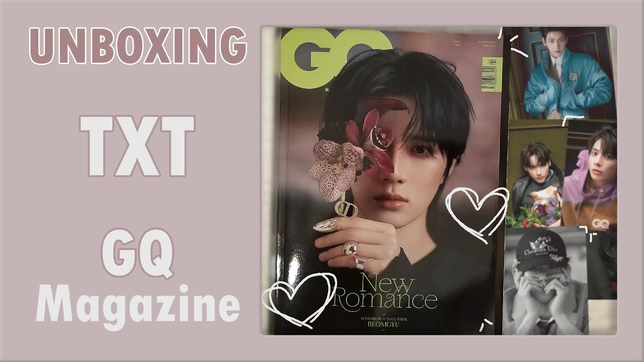 TXT GQ Magazine March 2025 | They All Look Gorgeous 😍🤩 - YouTube