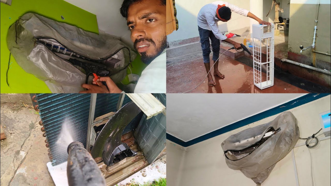 AC Jet pump service 🫥 jet pump se ac ki service kaise kare | acz pump ...