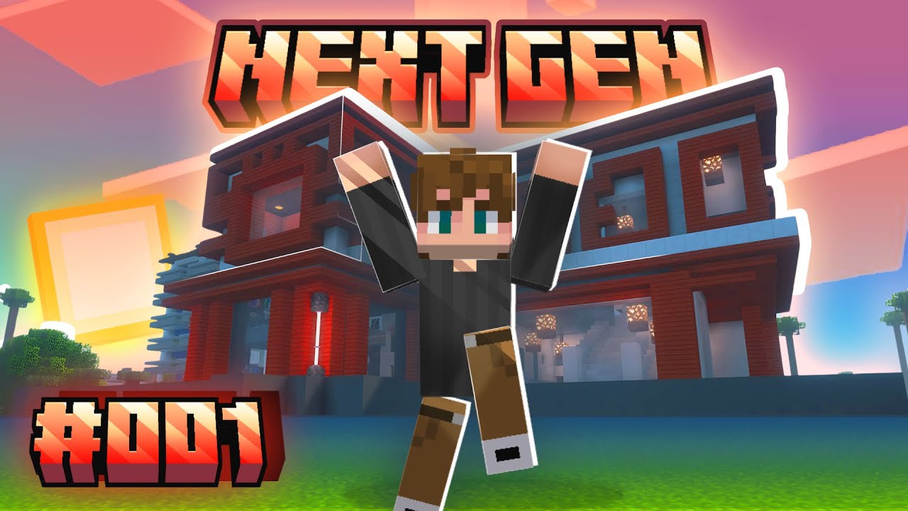 NOS MUDAMOS PRA CASA MAIS FAMOSA DO MINECRAFT - NextGen - #001 - YouTube