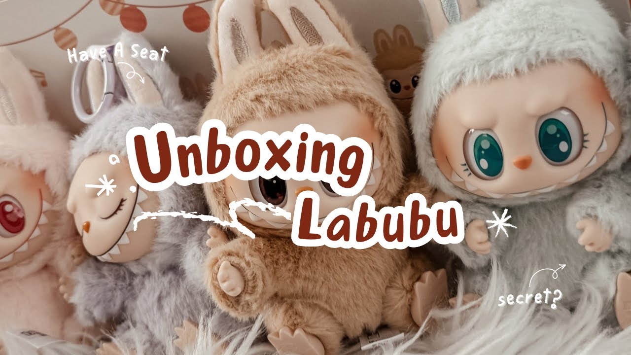 Unboxing My First Labubu Have A Seat Did I Get The Secret? - YouTube