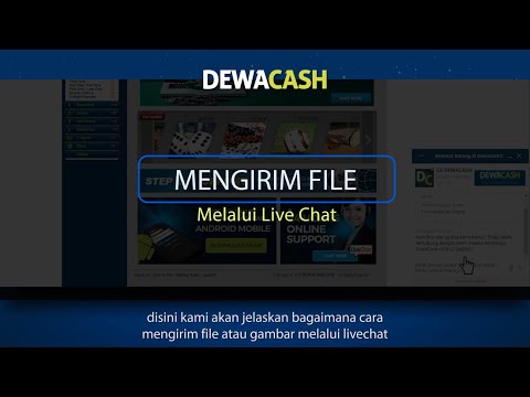CARA KIRIM BUKTI TRANSFER DARI LIVECHAT | DEWACASH