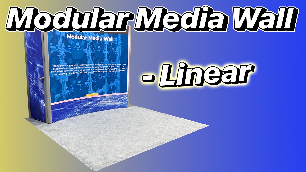 Modular Media Wall - Linear - YouTube