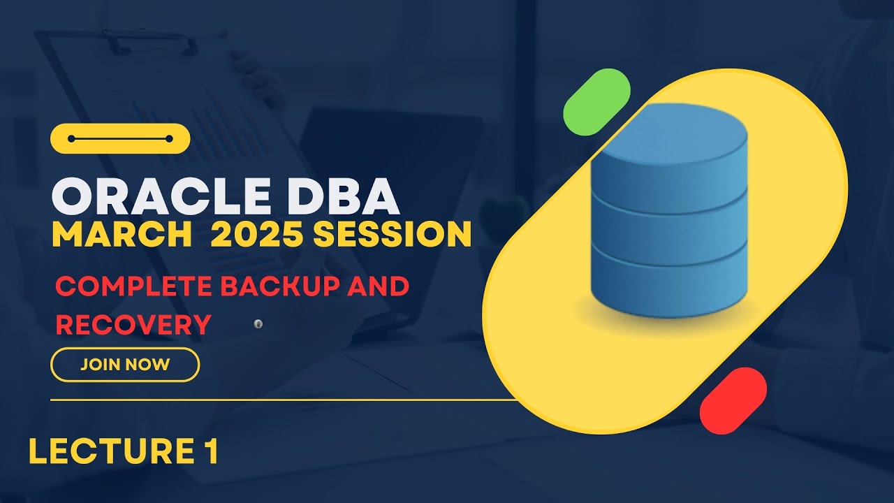 Lec 1 Oracle Database Backup And Recovery A Complete Guide For Dbas Db
