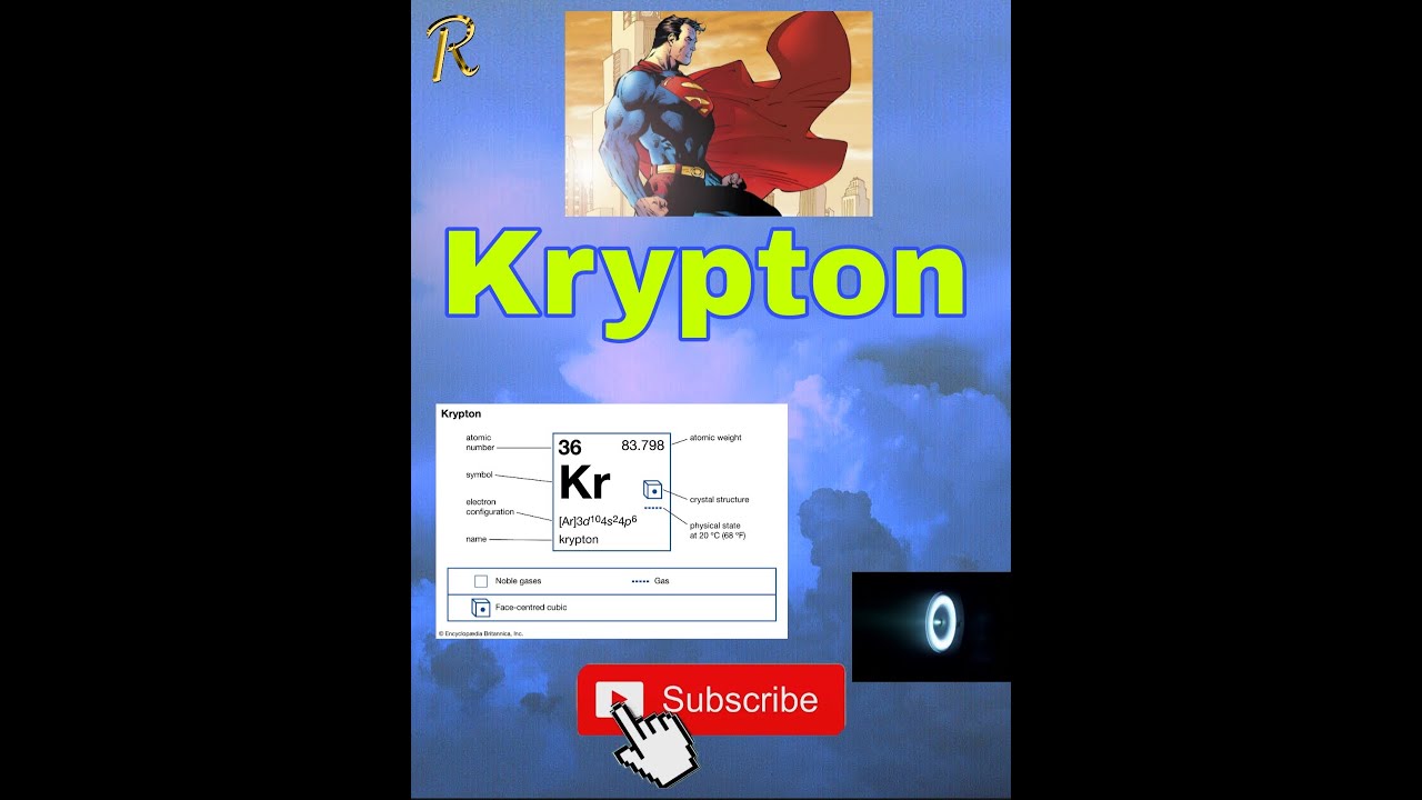 Krypton-36th Element in Periodic Table. - YouTube
