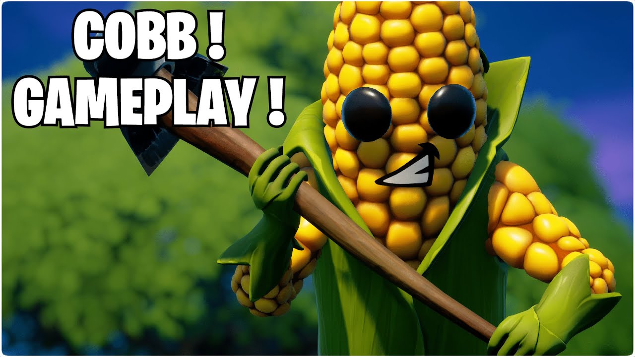 LEAKED "COBB" SKIN GAMEPLAY ! (Harvest's Bounty Bundle) - Fortnite ...