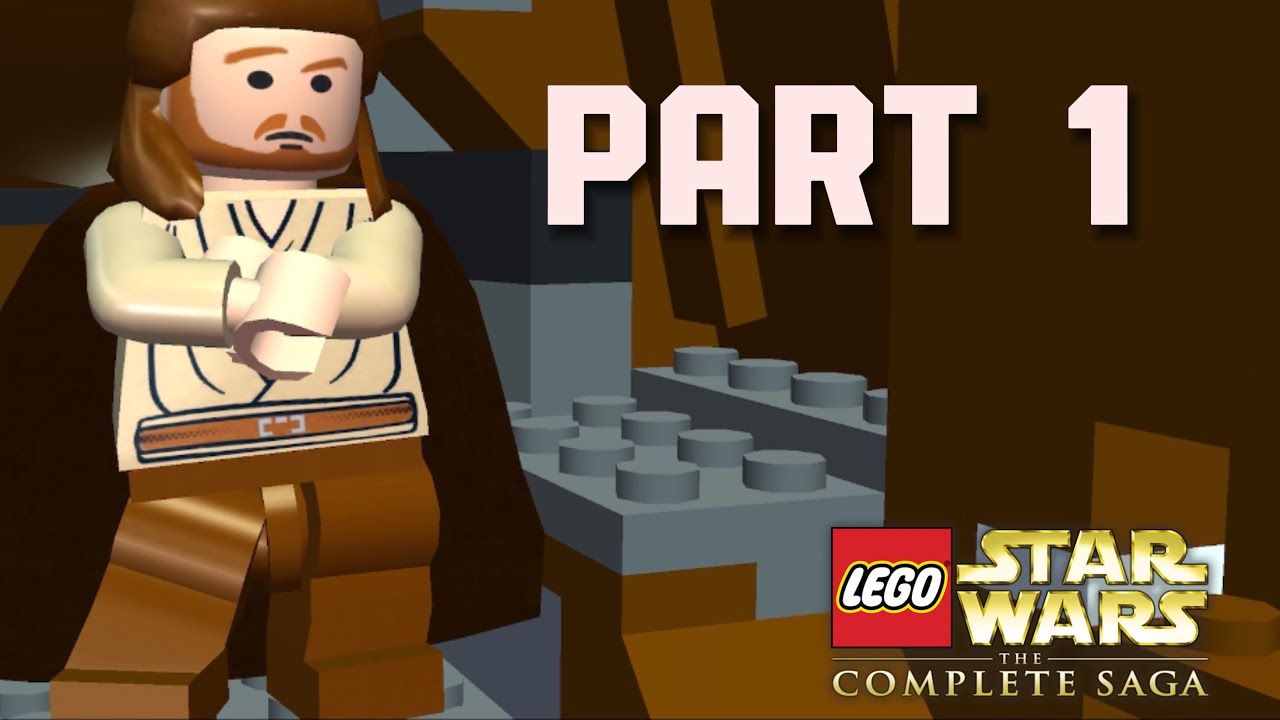Lego Star Wars Part 1 : THE COMPLETE SAGA - YouTube