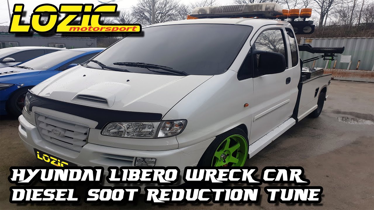 HYUNDAI LIBERO WreckCar Diesel Soot Reduction ECUTune 현대 리베로 매연감소 ECU맵핑 ...