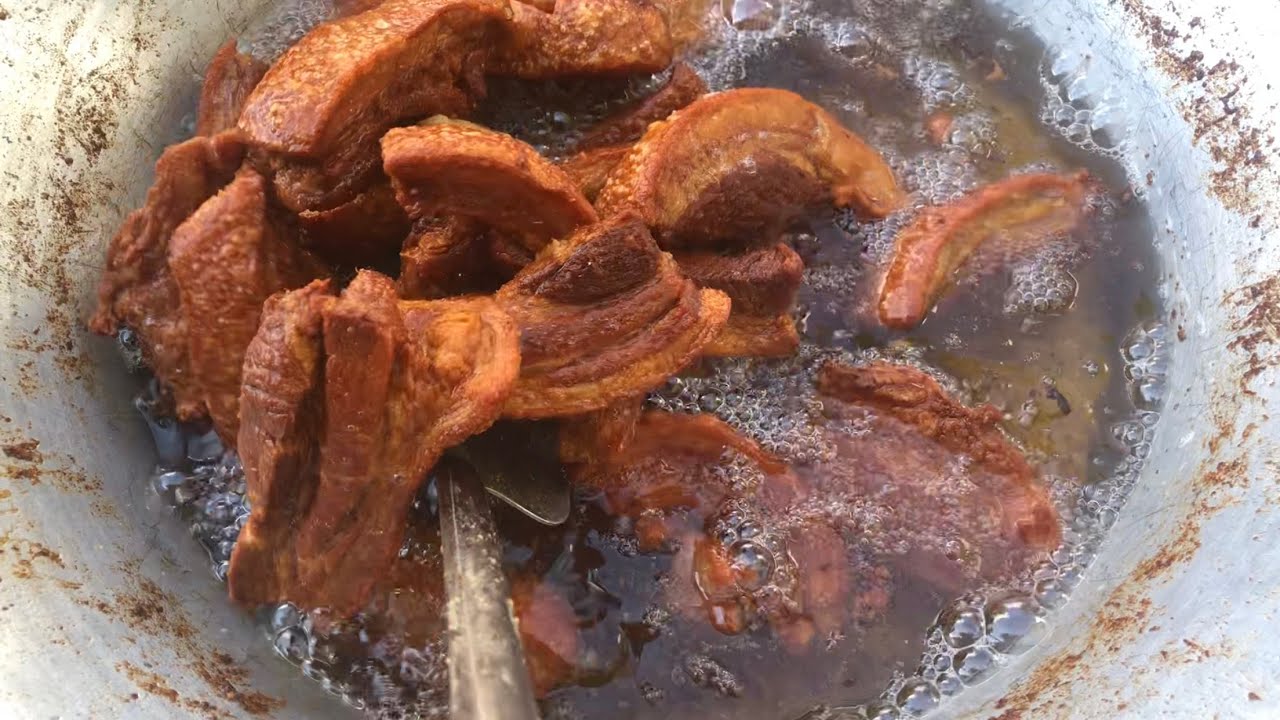 Como hacer chicharrones, solo lleva sal. - YouTube