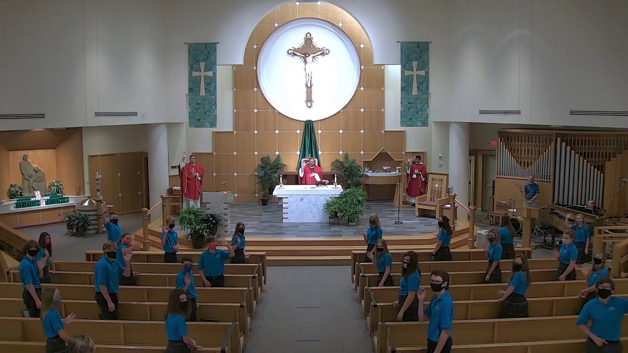 "All School Mass" - From the classroom - Tuesday, August 18th, 2020 ...
