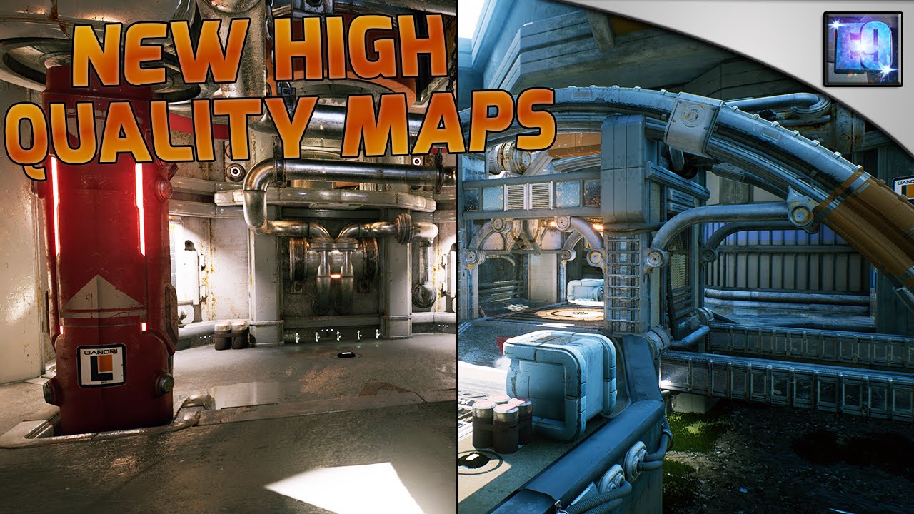 Unreal Tournament Pre-Alpha | New high quality maps and graphics - YouTube