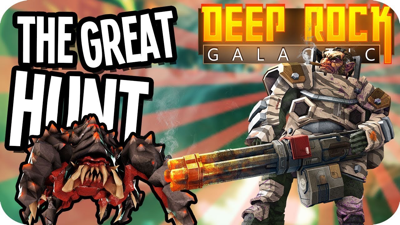 Deep Rock Galactic Multiplayer Gameplay HUNT QUESTS ARE THE HARDEST ...