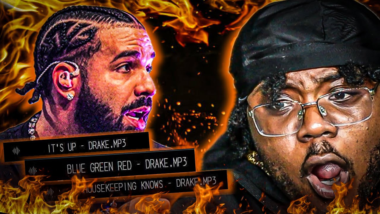 DRAKE DROPPED 100GBS OF CONTENT?!| DRAKE - ITS UP, BLUE GREEN RED ...