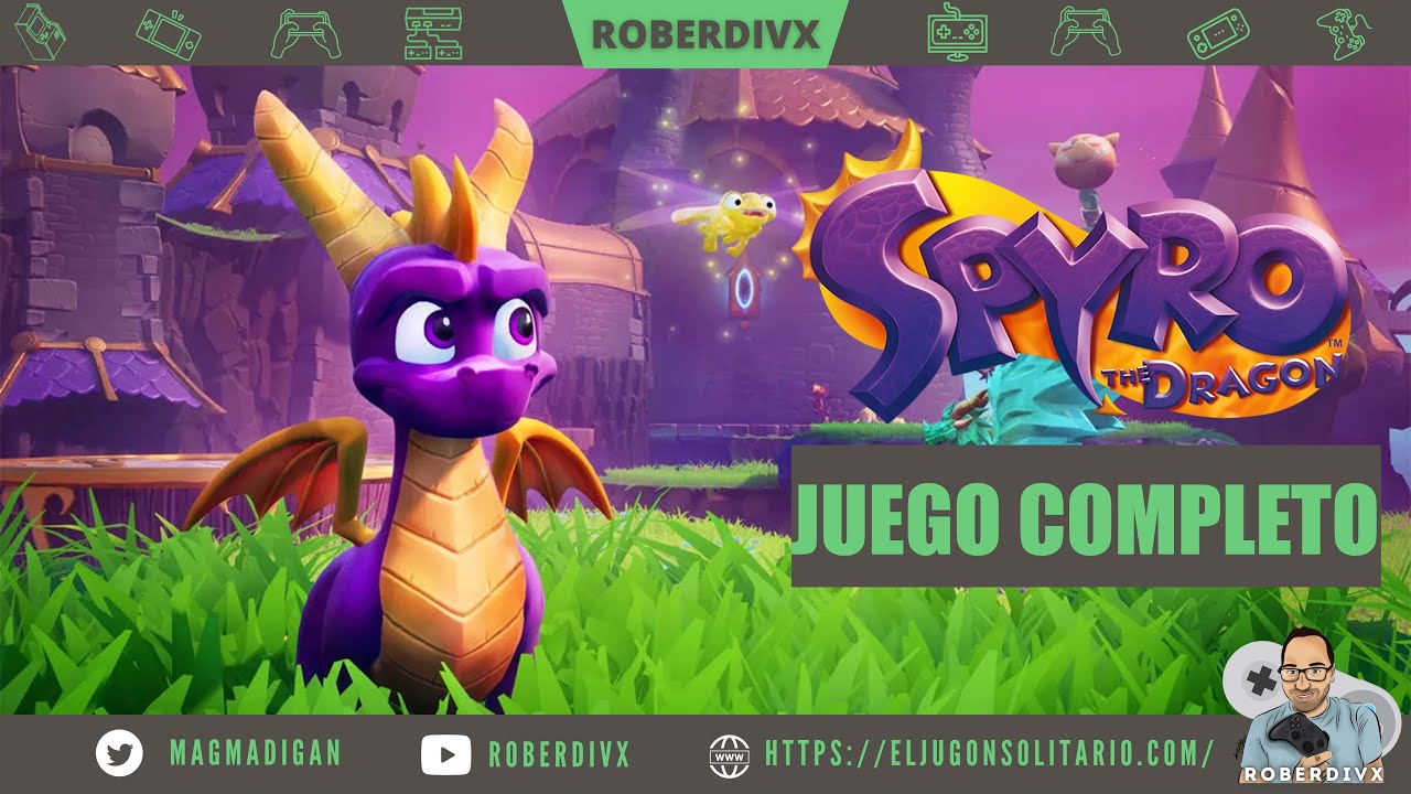 Spyro the Dragon - JUEGO COMPLETO - Gameplay comentado - Nintendo ...