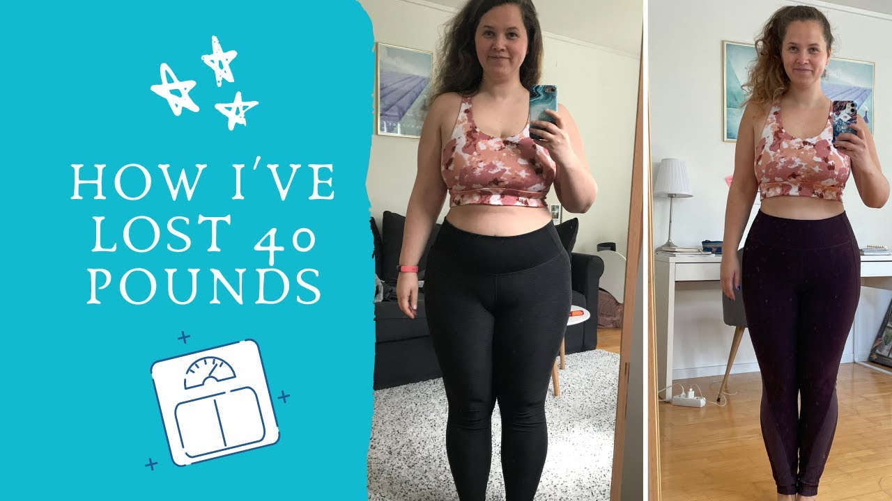 HOW I'VE LOST 40 POUNDS // no bs weightloss program - YouTube