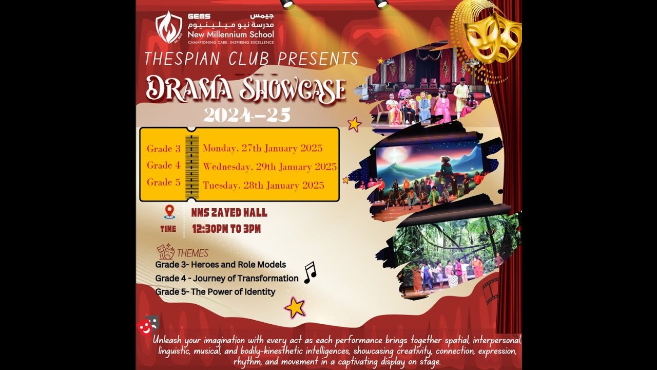 Drama showcase Grade 3 2024 - YouTube