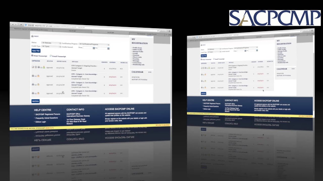 Managing your CPD Portfolio - YouTube
