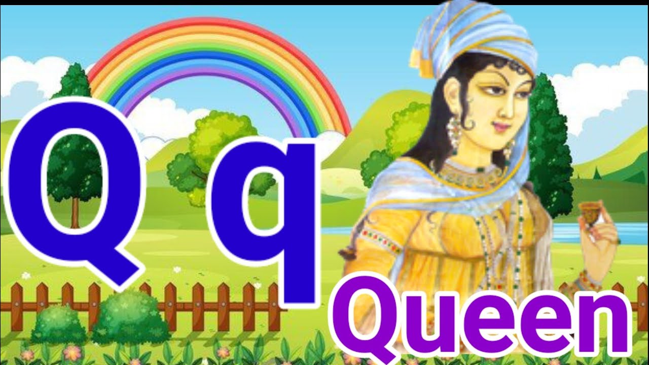 Q for queen. Q for quail. Q for queue. Q for quill. a for apple to z ...