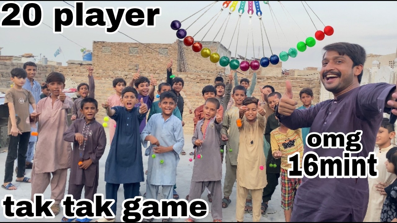 Tak Tak game challenge for 20 boy’s || Tak Tak game chalane ka tarika ...