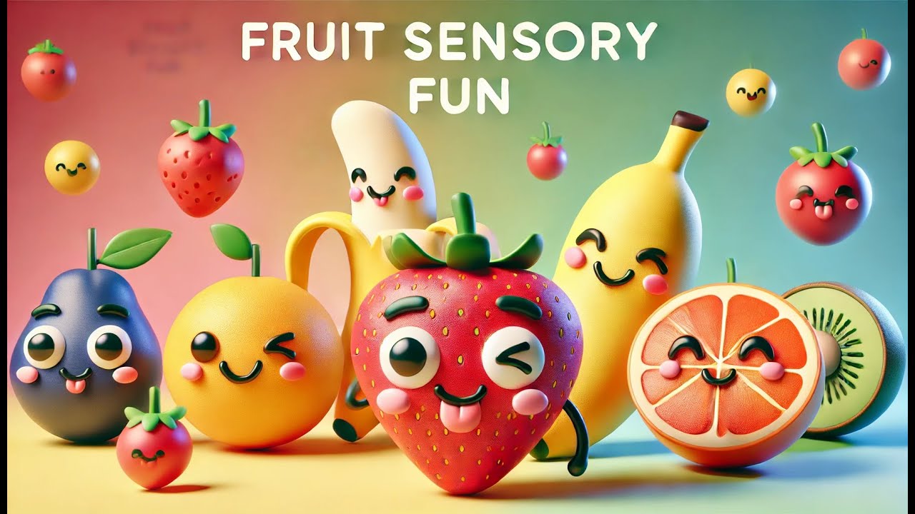 Fruit Sensory Fun: Engaging Kids with Fun Fruit Experiences🍆🍇 - YouTube