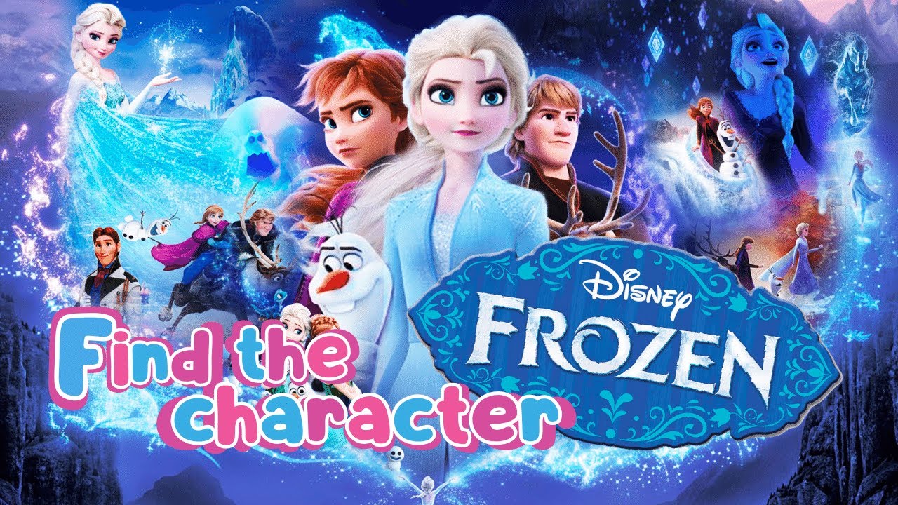 Find Frozen Game Hide And Seek Challenge Where's My Anna, Elsa and Olaf ...