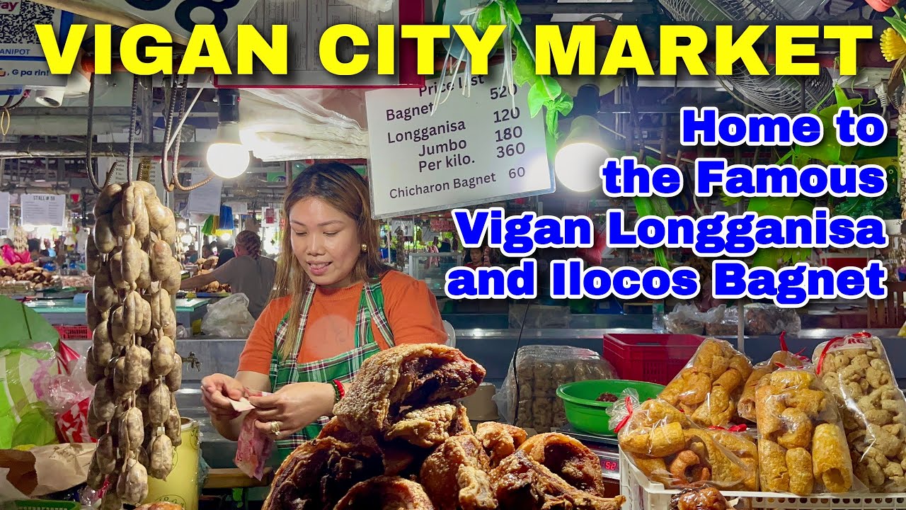 Filipino Food Market: Ilocos Sur, Philippines | Vigan City Public ...