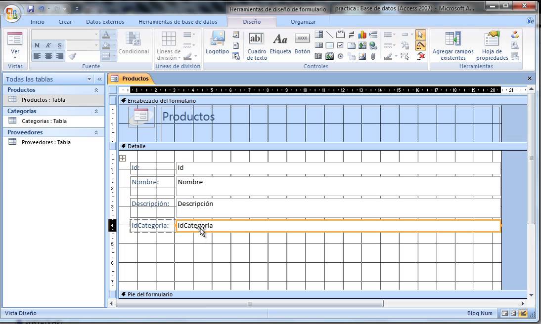 Relación entre tablas y cuadros combinados en access - YouTube