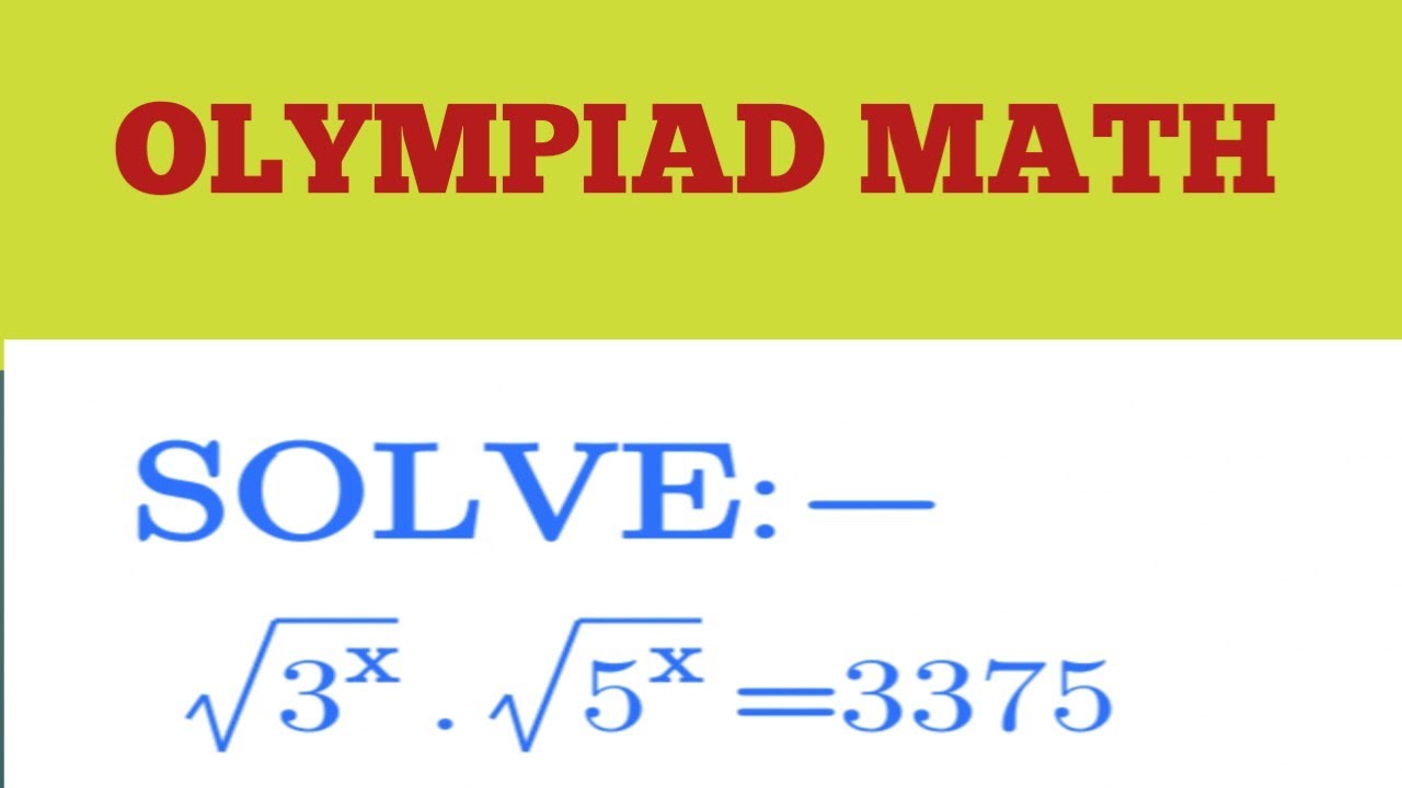 OLYMPIAD MATH GANIT PRAJNA SAJAL SIR - YouTube