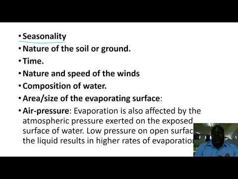 LESSON 1 FACTORS THAT AFFECT ATMOSPHERIC HUMIDITY - YouTube