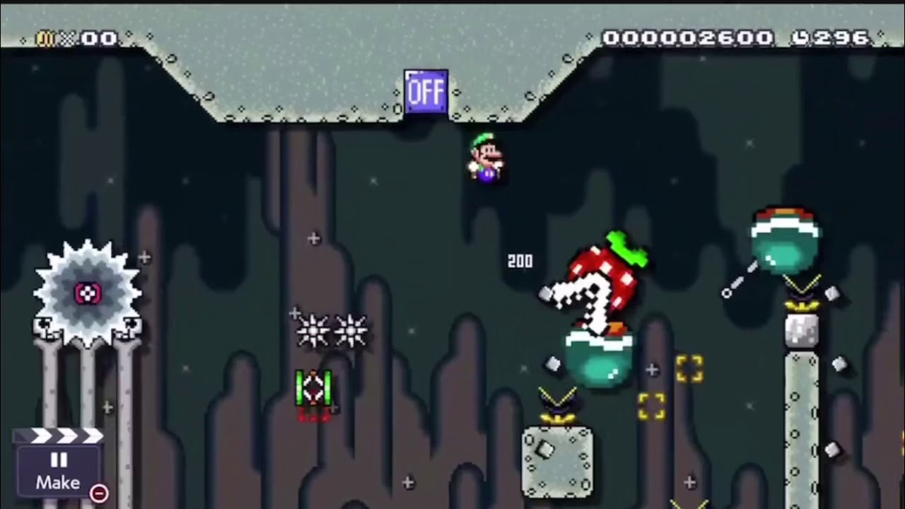 Super Mario Maker 2 Kaizo: Of Wolf and Man-PY8-GRF-2GG - YouTube