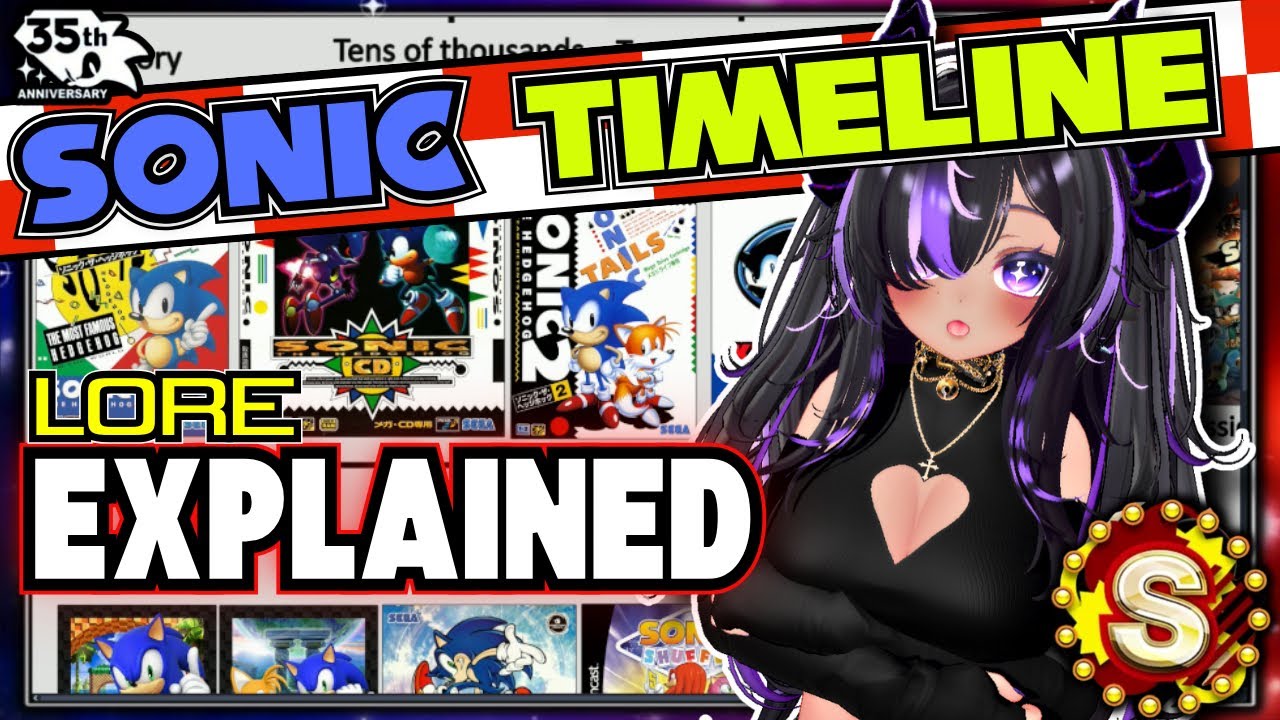 Sonic the Hedgehog Complete Official Timeline Explained - YouTube