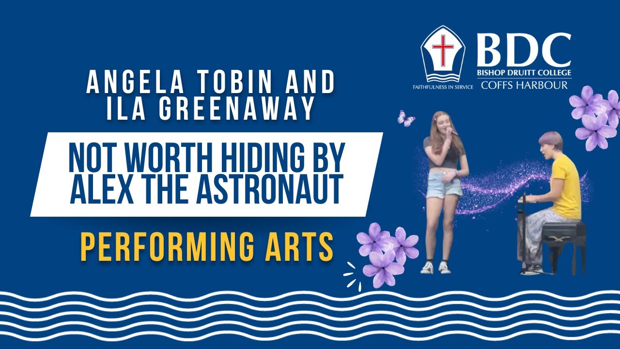 Angela Tobin and Ila Greenaway performing "Not Worth Hiding" by Alex ...