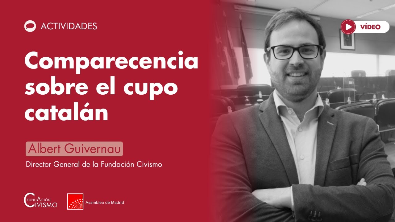 Albert Guivernau, director de Civismo, en la ASAMBLEA de MADRID sobre ...