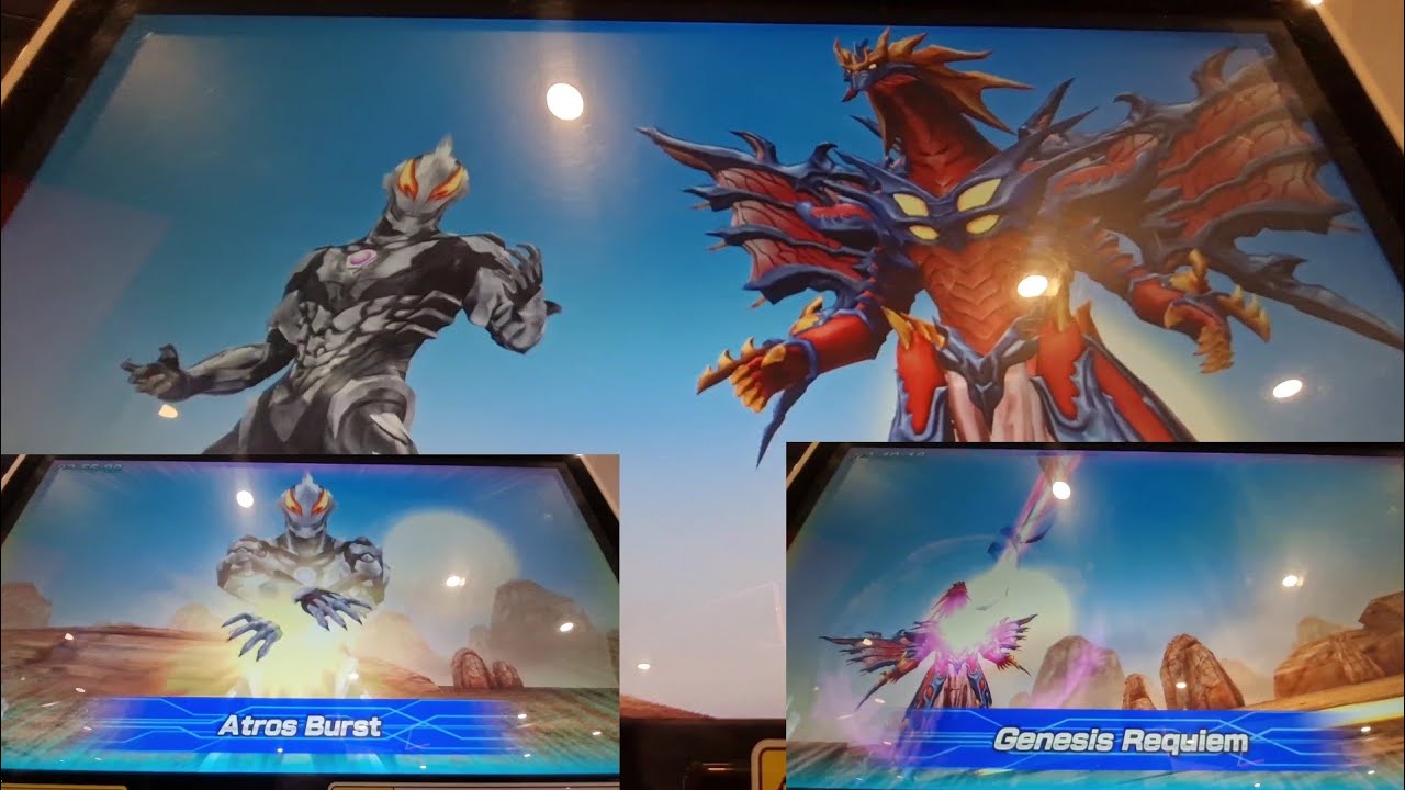 Ultraman Fusion Fight R/B V3 - Leugocyte & Ultraman Belial Atrocius ...