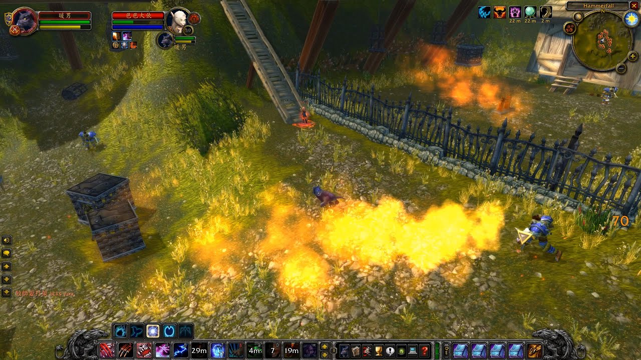 《WoW Classic》Hammerfall is on fire😏 - YouTube