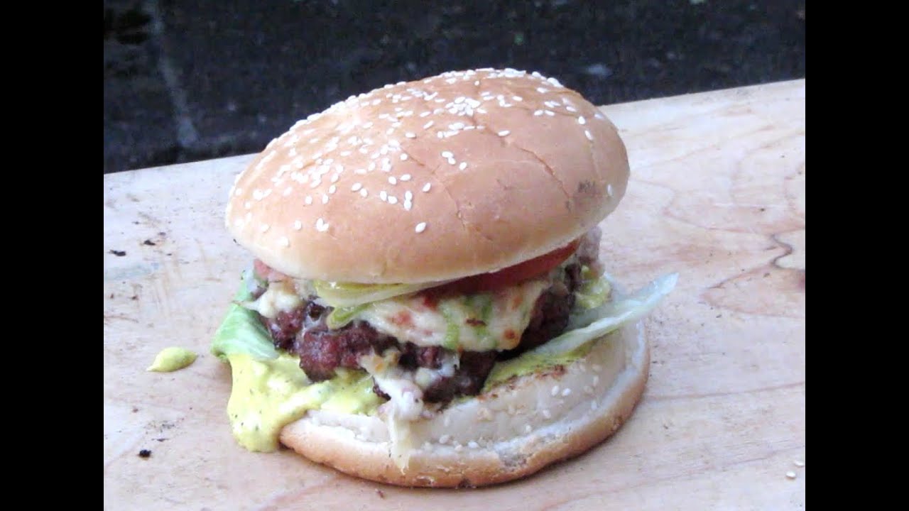 ALIEN-BBQ: Jelly County Burger - YouTube