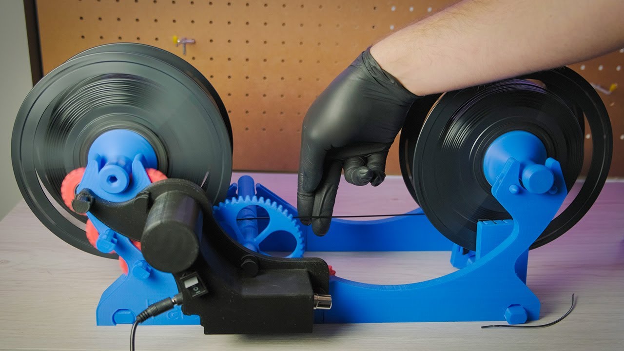 Perfect Filament Spools Every Time: Pastamatic in Action - YouTube