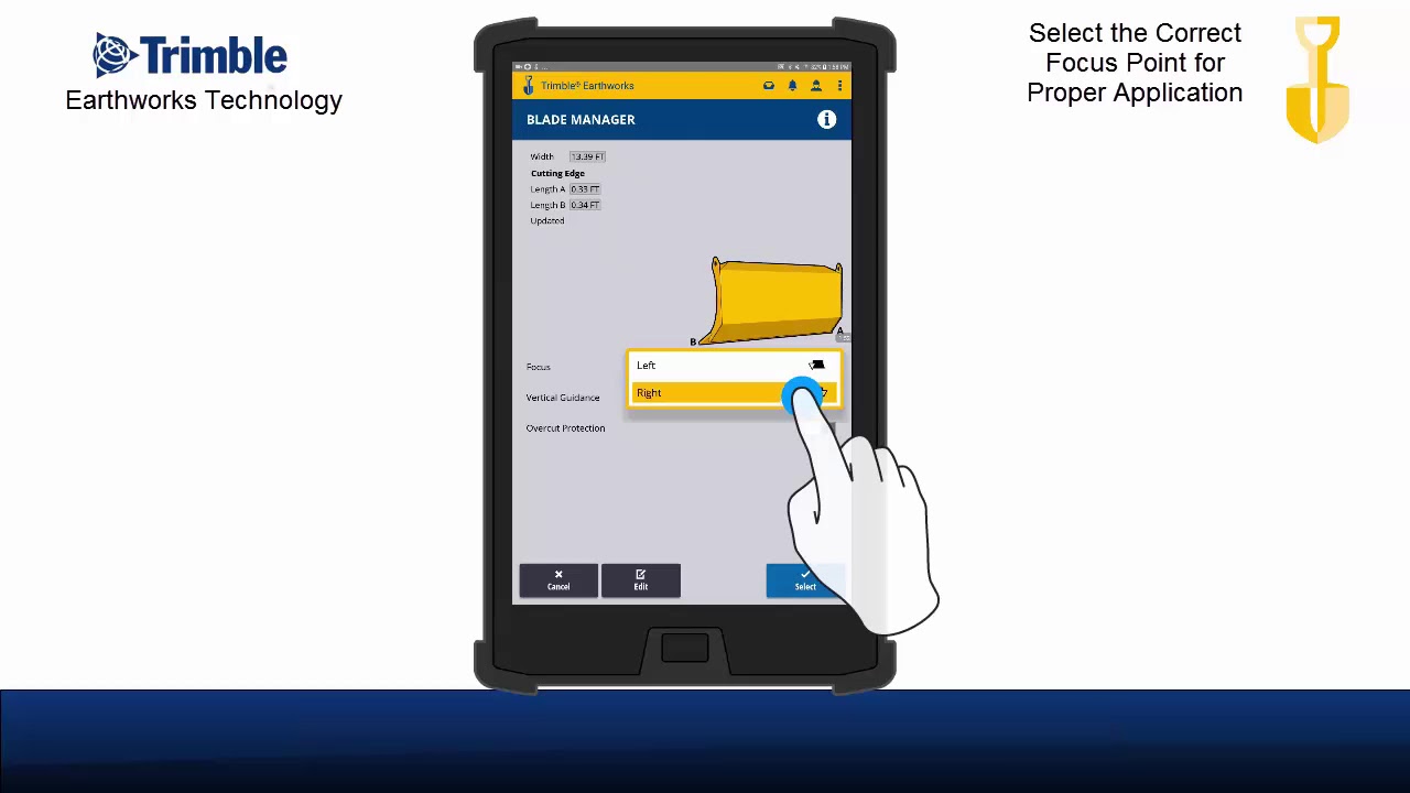 Trimble Earthworks Tutorial - Change Focus Point & Bench Elevation TTT ...