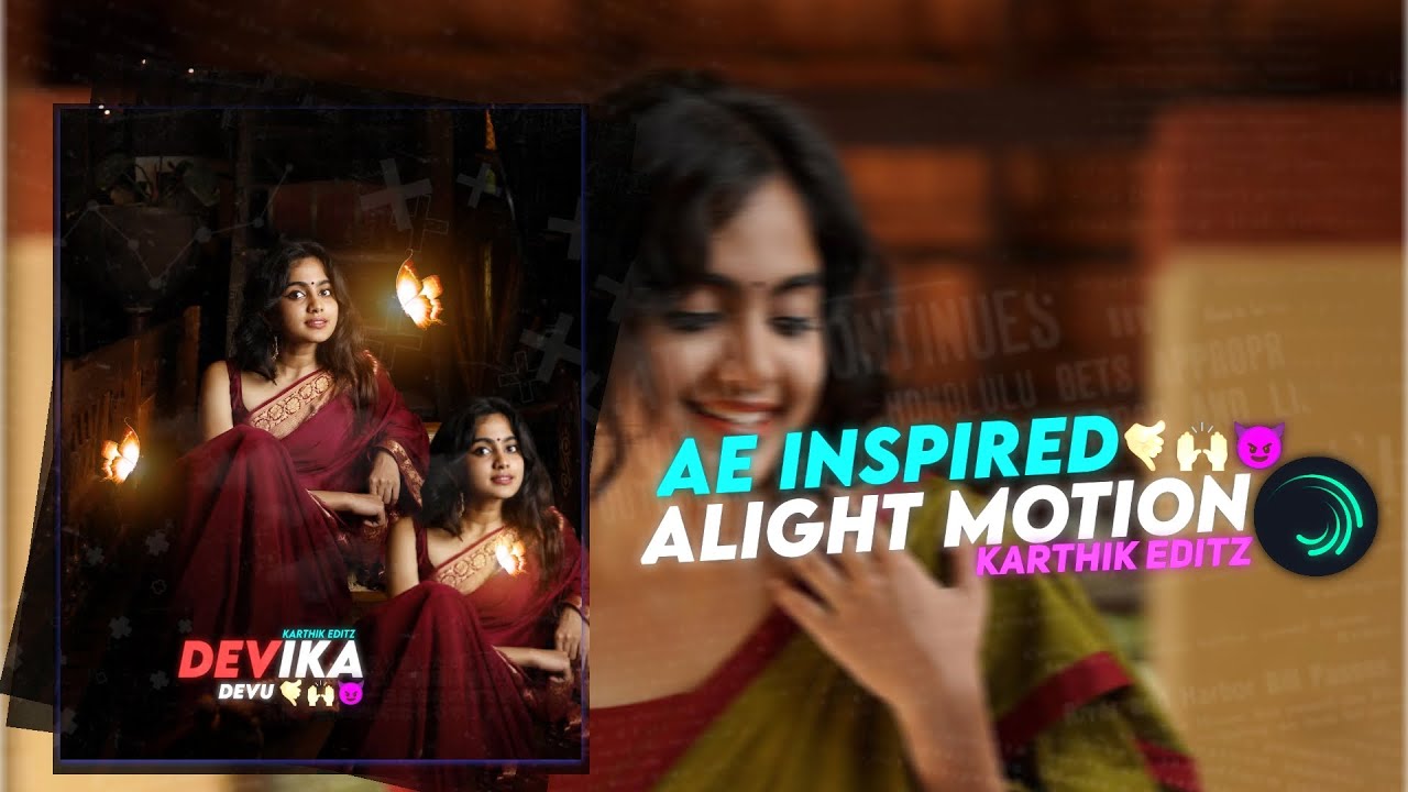 Samantha Smooth Edit Efx | Free Preset+XML | Ae Inspired alight Motion |badass edit | @KARTHIK ...