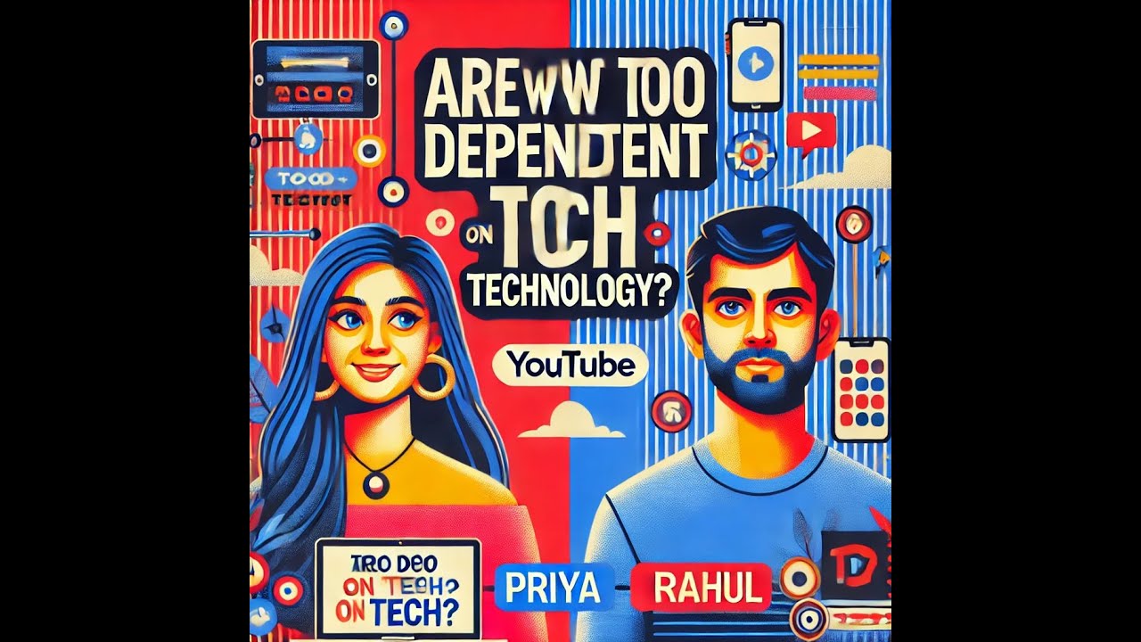 🔥 Are We Too Dependent on Technology? | Friendly Debate Between Priya ...