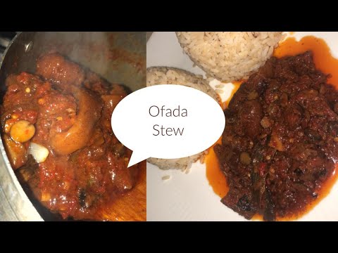 SUPER EASY WAY TO MAKE OFADA STEW | Cook With Me - YouTube