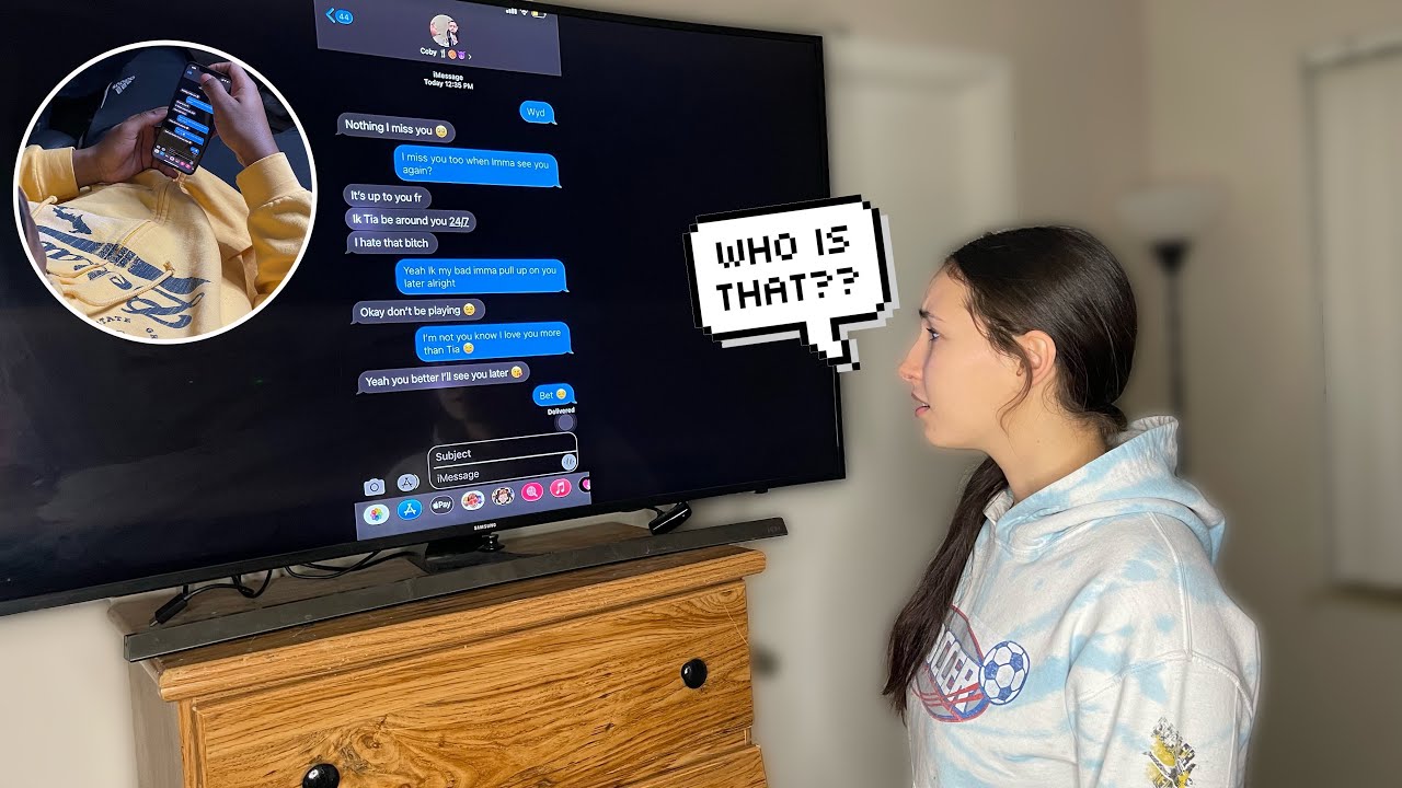 Screen Mirroring My ing Text Messages Prank On My Girlfriend YouTube Screen Mirroring My ing Text Messages Prank On My Girlfriend YouTube