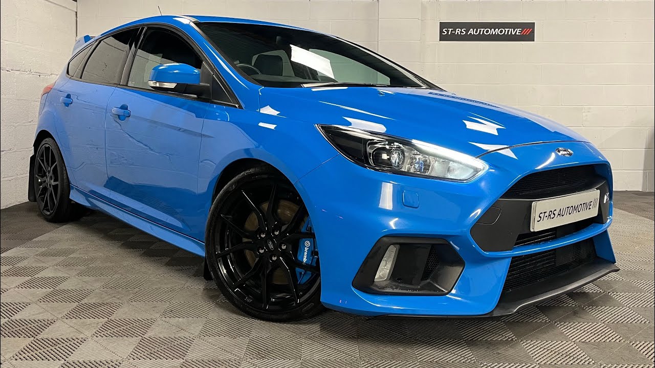 2017 Ford Focus RS - Nitrous Blue 51,000 miles - YouTube