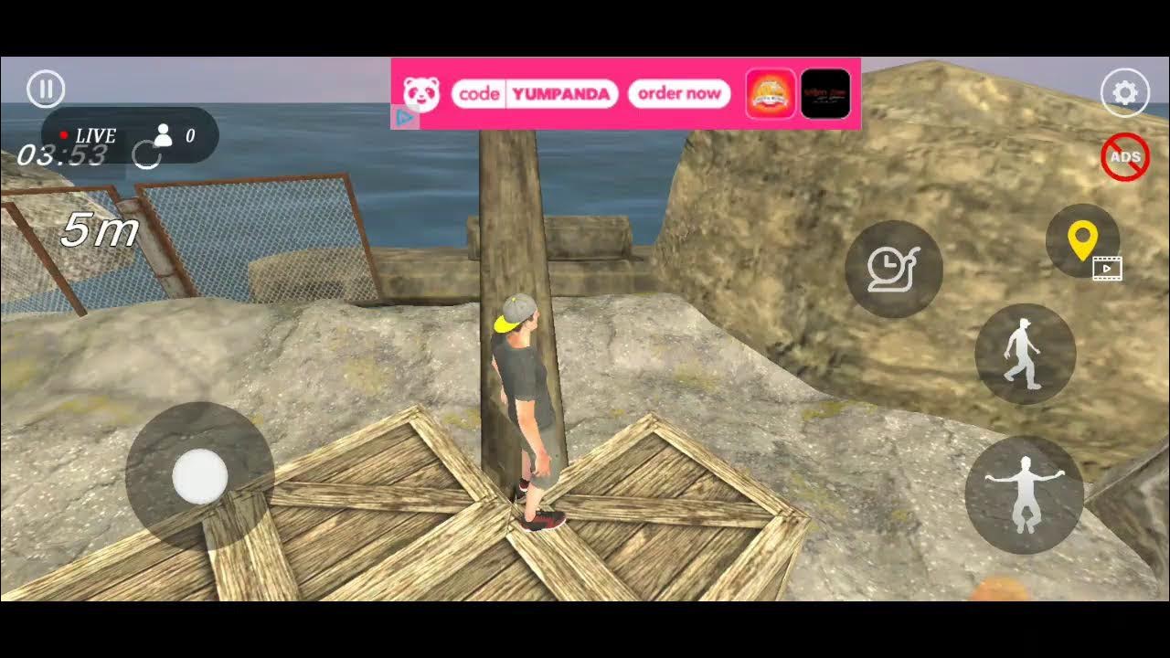 chained together mobile only give up game - YouTube